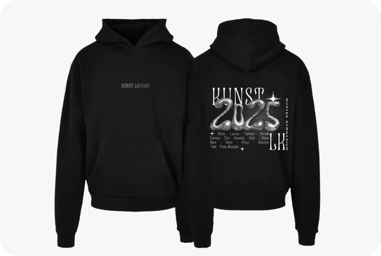Abipullis bedrucken mit Wunschmotiv | Euer Abipulli von AbiHoodie.de
