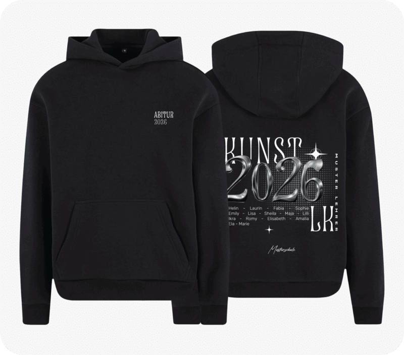 Abipullis bedrucken mit Wunschmotiv | AbiHoodie.de